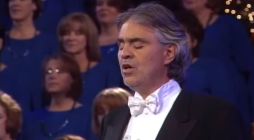 The Lord’s Prayer by Andrea Bocelli + MoTab – oneClimbs.com
